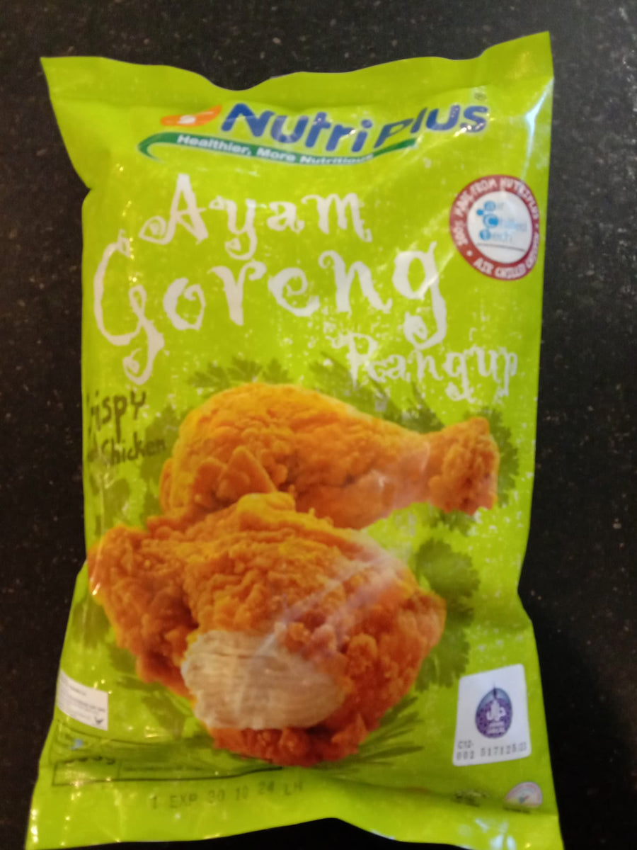 Nutriplus Crispy Fried Chicken 800g – MC Maju Cold Storage Sdn Bhd