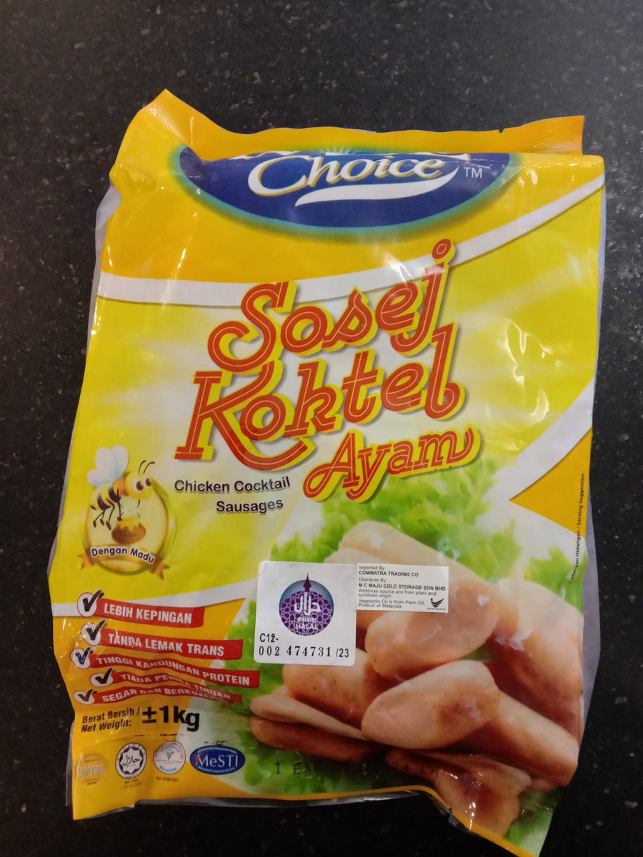 Wise Choice Chicken Cocktail 1kg – MC Maju Cold Storage Sdn Bhd