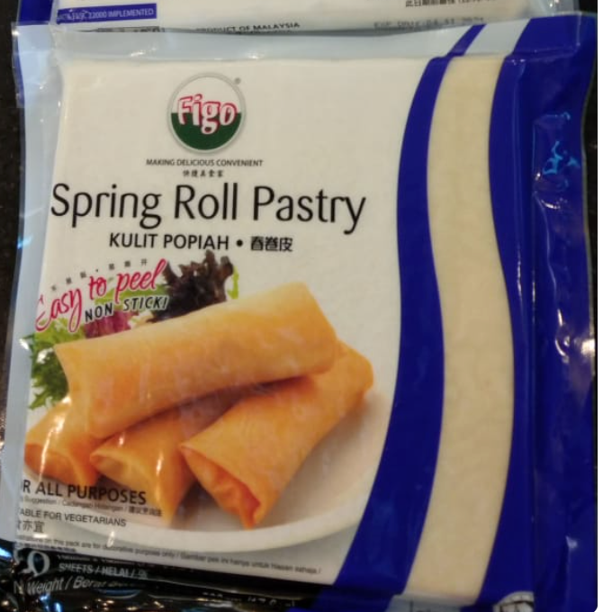 Figo Spring Roll Pastry 7.5inch (550g) – MC Maju Cold Storage Sdn Bhd