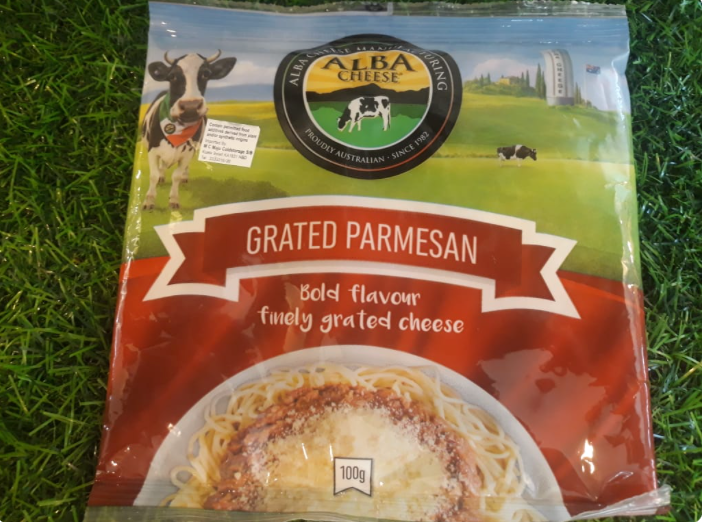 Alba Grated Parmesan (100gm) – MC Maju Cold Storage Sdn Bhd