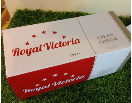 Royal Vic Cream Cheese (2kg) – MC Maju Cold Storage Sdn Bhd